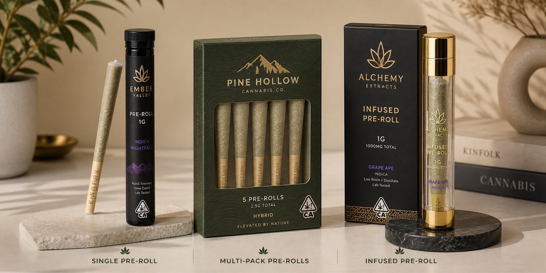 Cannabis Pre-Rolls Guide: Sizes, Types & Choosing | CREAM
